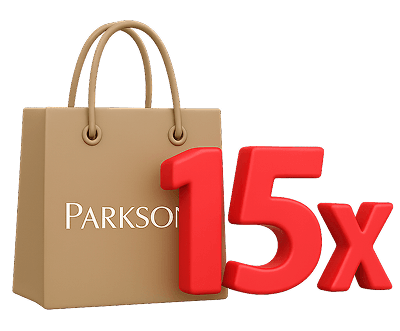 Get up to 15X more Points* when shopping at Parkson